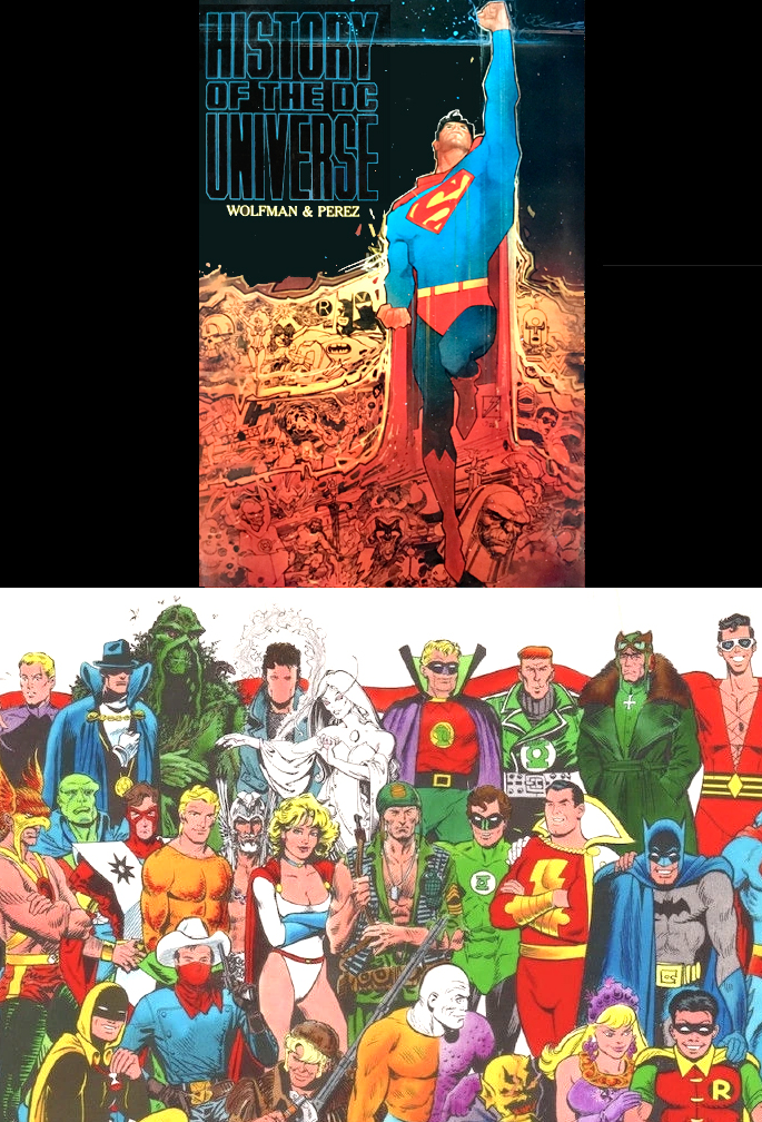 History of the DC Universe Hardback